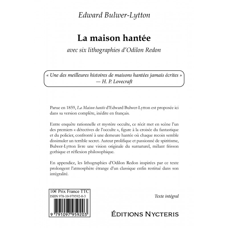 La maison hantée